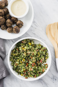 Lebanese Beef Kofta Spiced Meatballs - Our Salty Kitchen