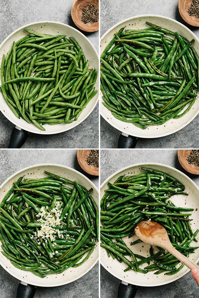 Green Beans with Bacon and Garlic | Our Salty Kitchen