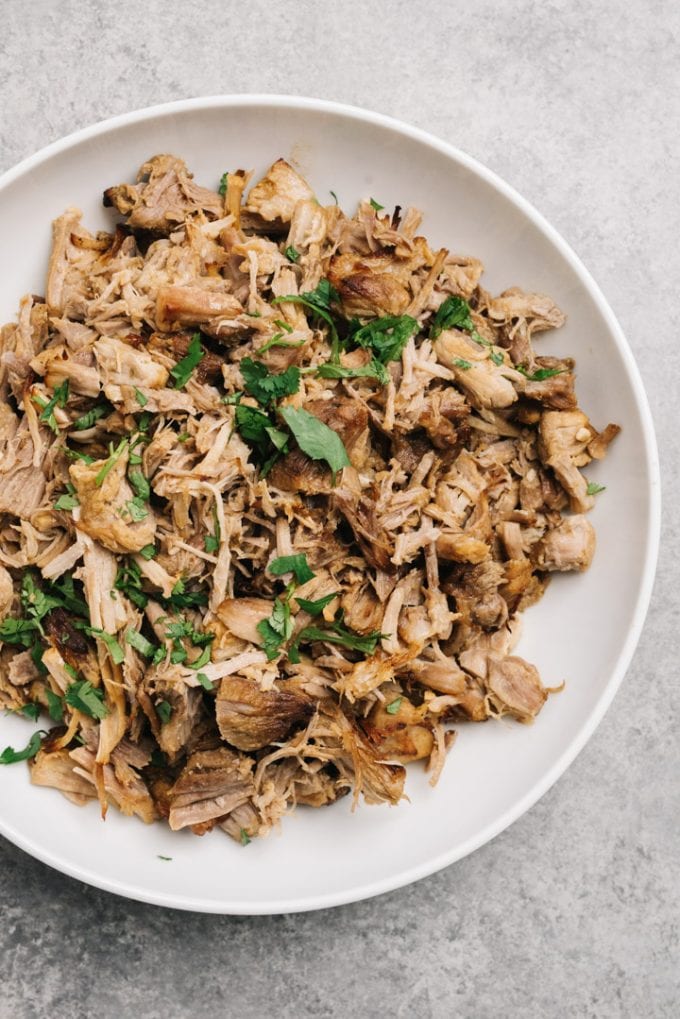 Instant Pot Carnitas (Mexican Pulled Pork) - Our Salty Kitchen