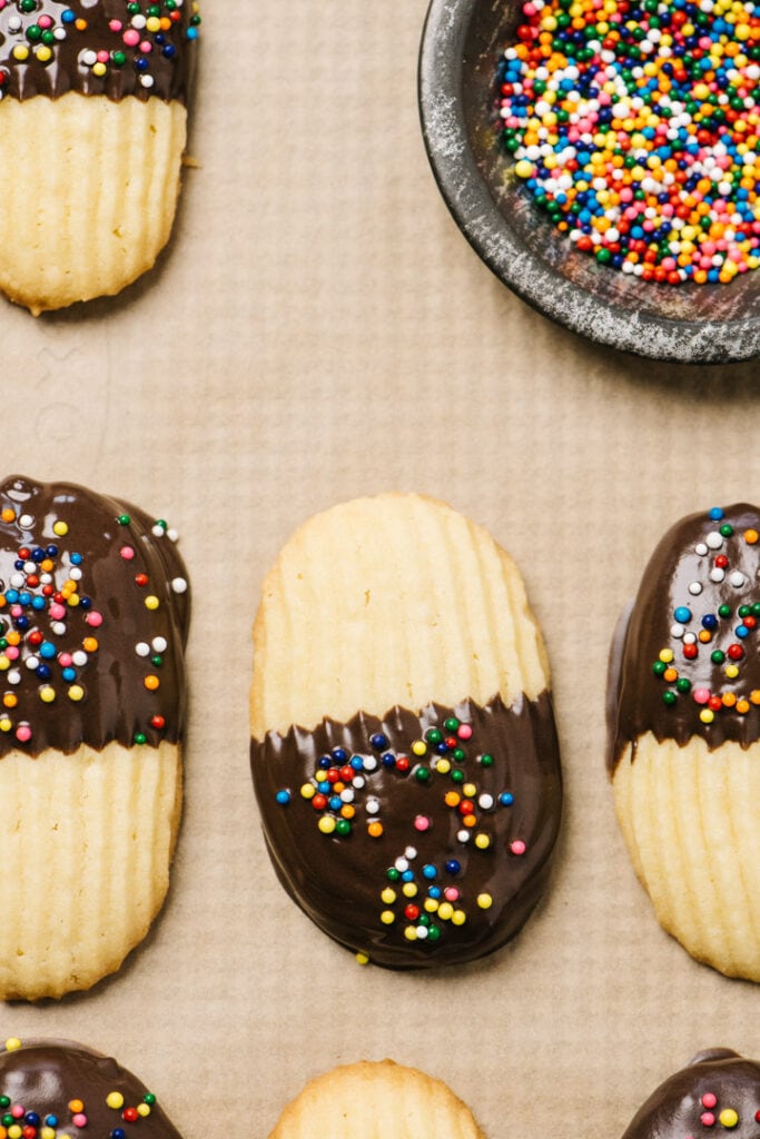 Italian Butter Cookies (Bakery Style) - Our Salty Kitchen