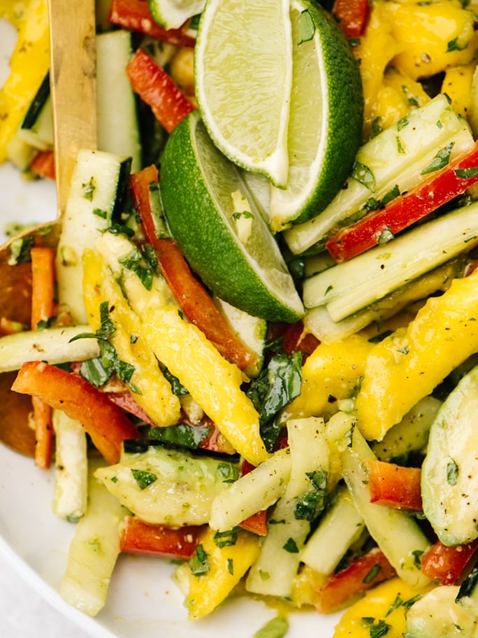 Mango Salad (Story) - Our Salty Kitchen