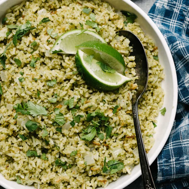 Mexican Green Rice (So Flavorful!) - Our Salty Kitchen