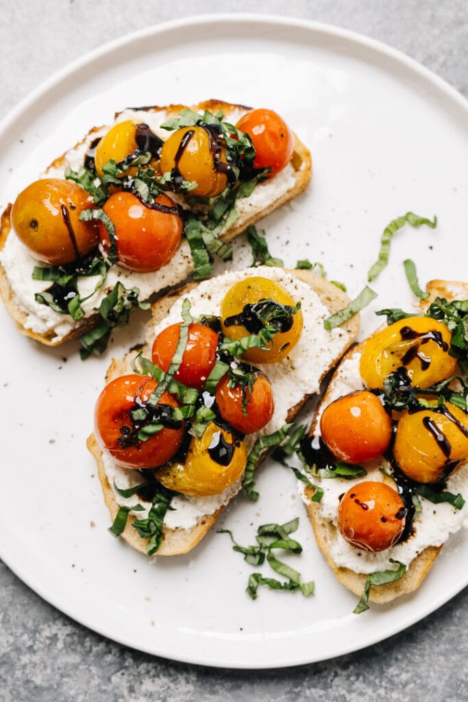 Ricotta Toast (15 Minute Meal) - Our Salty Kitchen