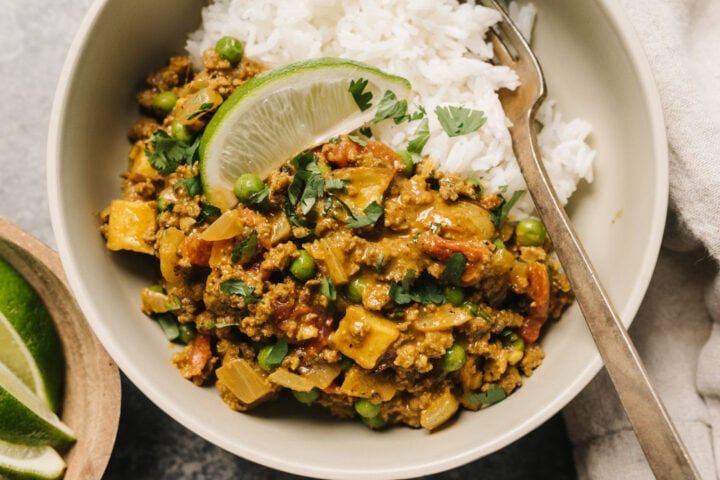 Keema Curry Recipe (Ground Beef Curry) - Our Salty Kitchen