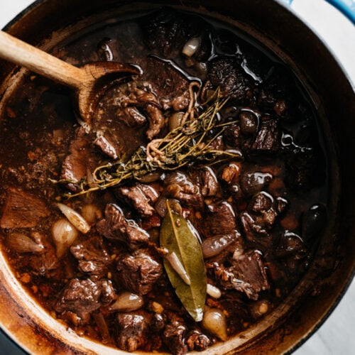 Beef Stew with Red Wine - Our Salty Kitchen
