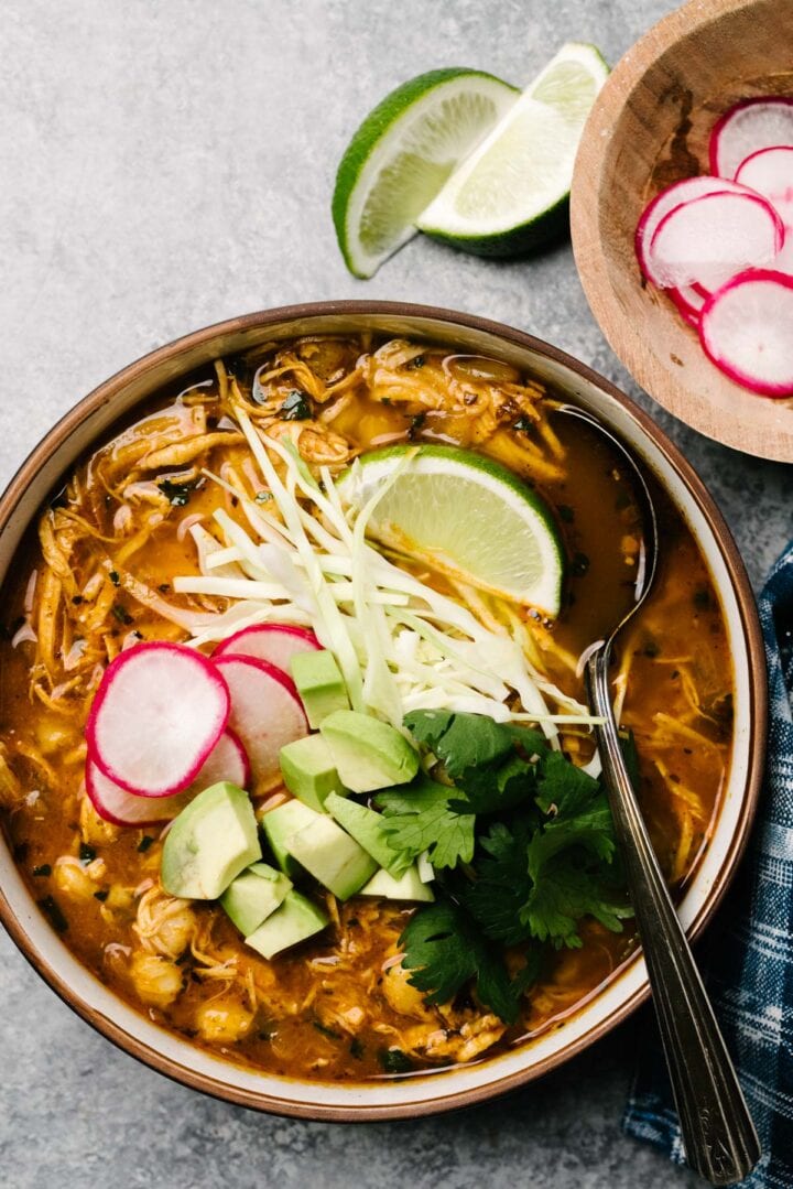 Quick Leftover Turkey Pozole - Our Salty Kitchen